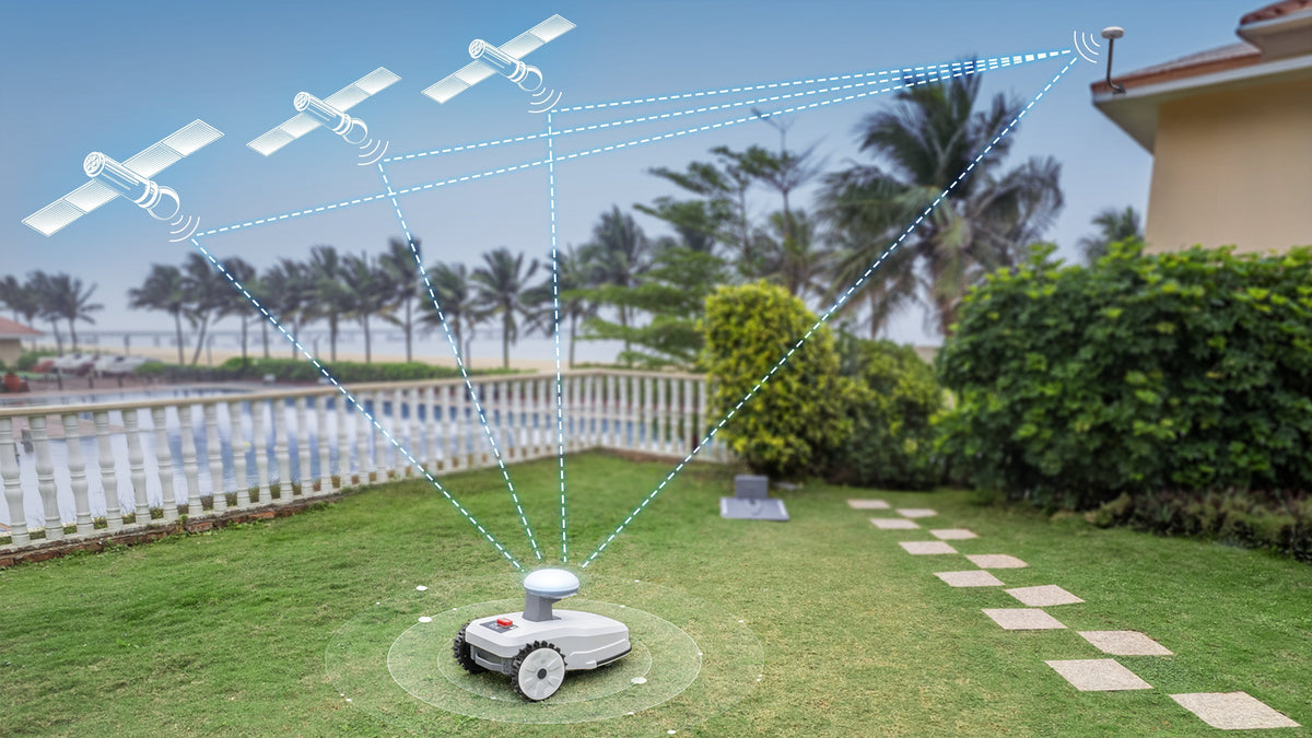 How Does a Robotic Lawn Mower Work?